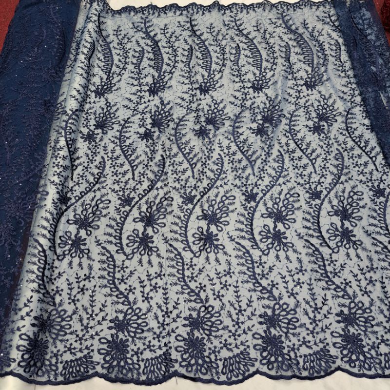 Jual tile bordir salur merak full payet | Shopee Indonesia