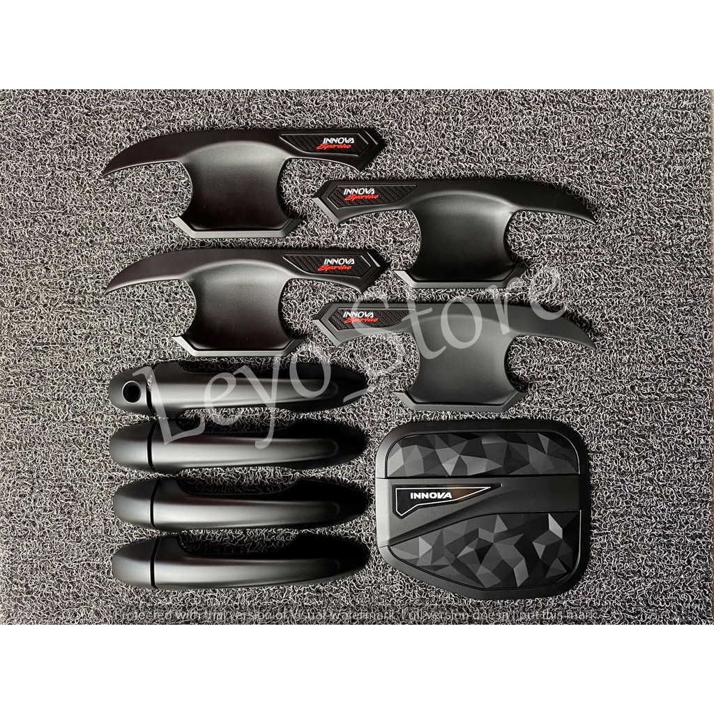 Jual ALL NEW INNOVA 2016 2020 2021 REBORN PAKET MANGKOK OUTER HANDLE TANK COVER HITAM BLACK ...