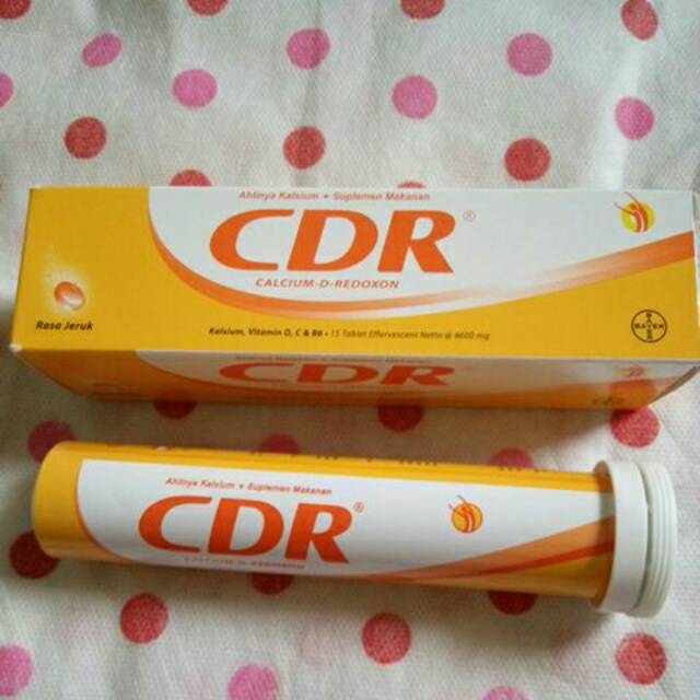 Jual CDR - 15 tablet effervescent | Shopee Indonesia
