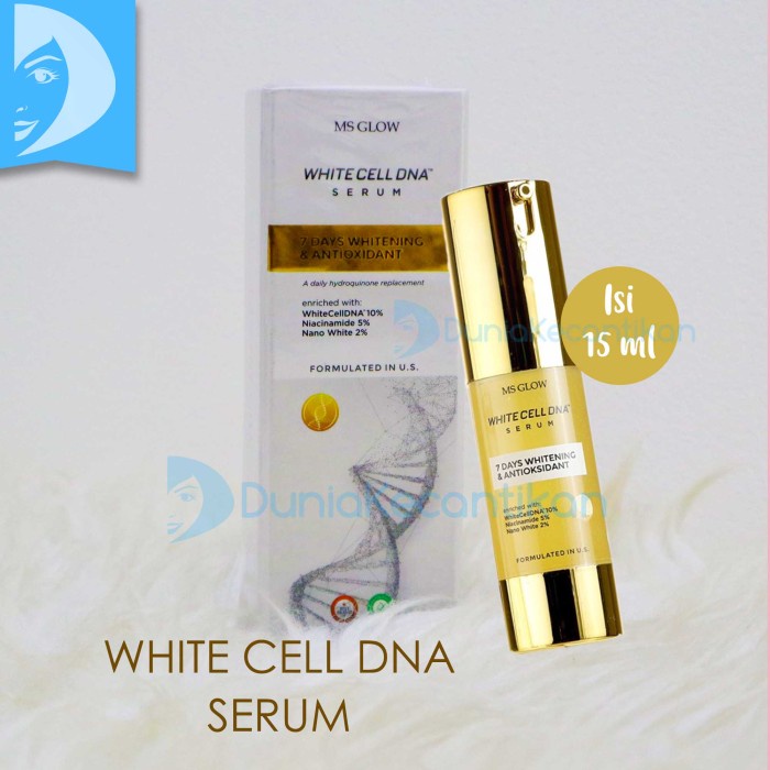 Jual SERUM WHITECELL DNA MS GLOW | Shopee Indonesia