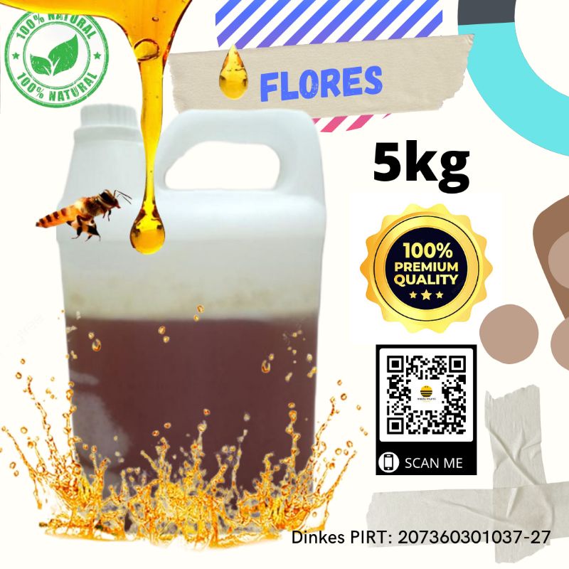 Jual Madu Hutan Flores NTT/Forest Honey Naturel 1kg | Shopee Indonesia
