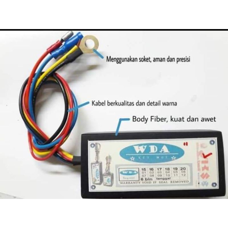 Jual alarm motor sensor sentuh klakson bunyi putus2. | Shopee Indonesia