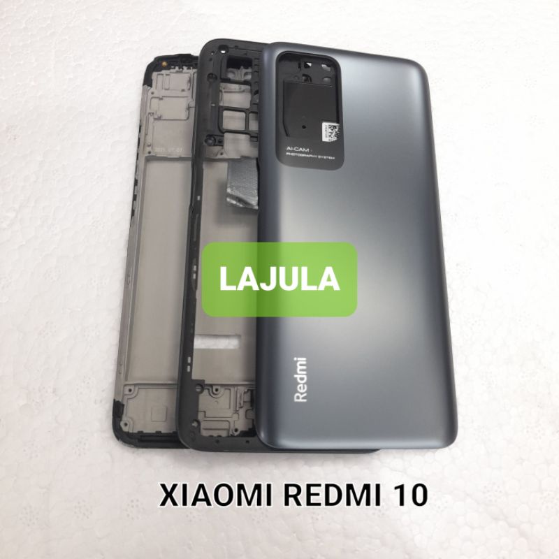 Jual kesing housing casing full set xiaomi redmi 10 2021 / 2022 frame ...