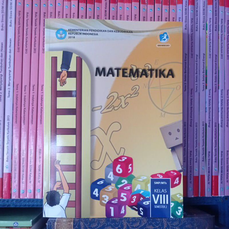 Jual BUKU PAKET MATEMATIKA KELAS 8 SMP) MTS SEMESTER 2 kurikulum 2013 edisi revisi 2017 ...