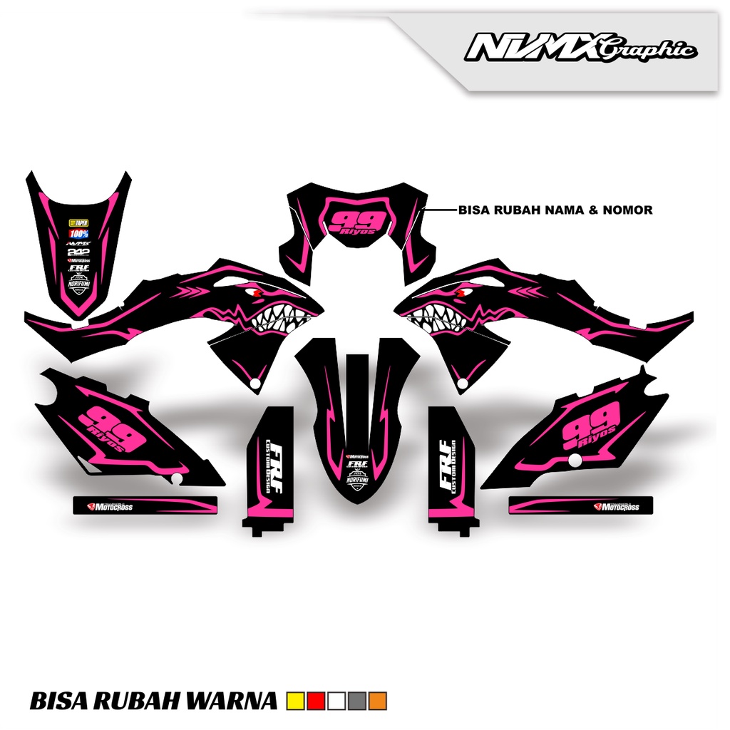 Jual DECAL KAWASAKI KLX BF DESAIN CUSTOM FULL BODY STIKER VARIASI KLX ...