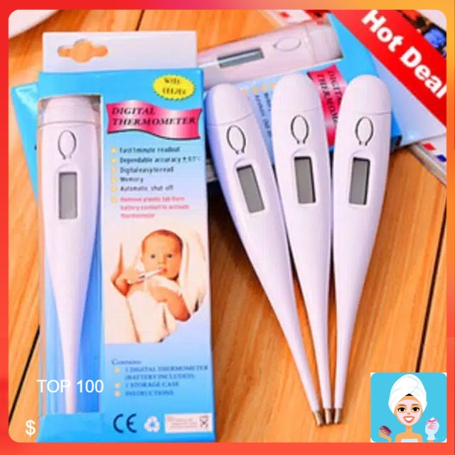 Jual [ML] TERMOMETER DIGITAL ANAK & BAYI / THERMOMETER PENGUKUR SUHU ...