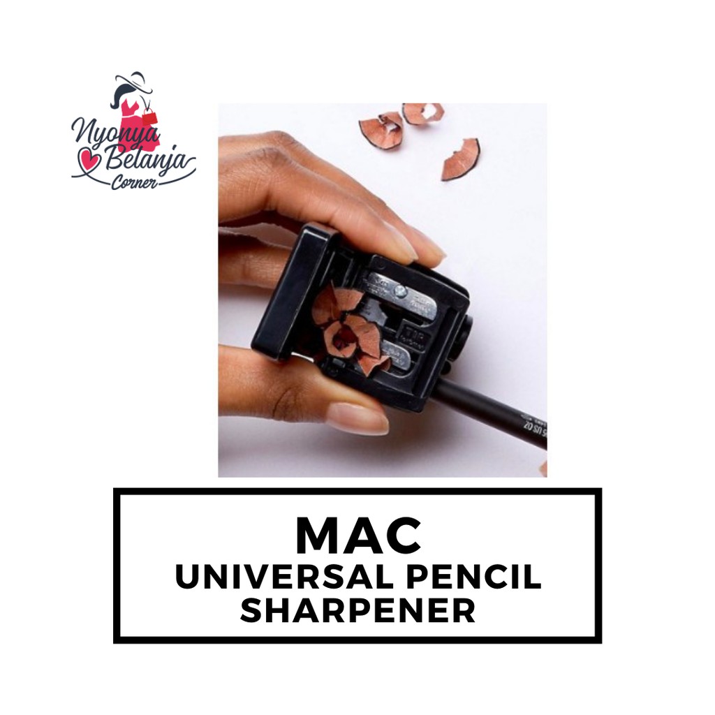Jual MAC UNIVERSAL PENCIL SHARPENER ( RAUTAN PENSIL ALIS MAC 2 HOLES ...