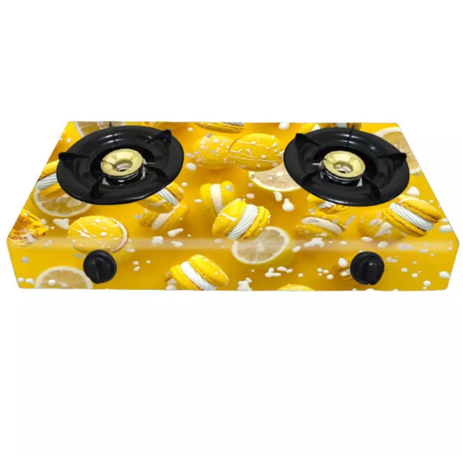 Jual Sticker Kompor 2 Tungku Motif Yellow Oreos | Shopee Indonesia