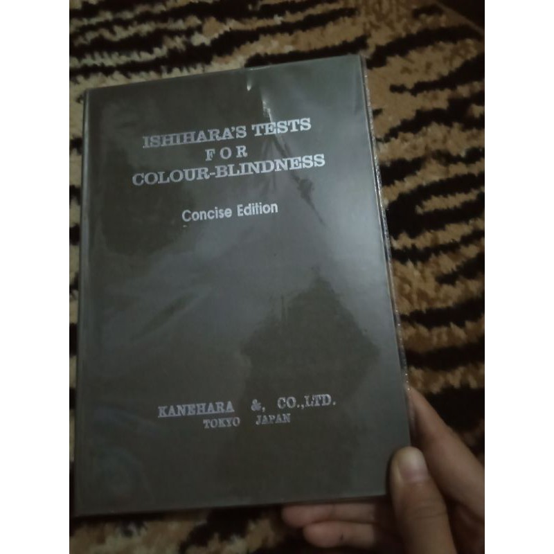 Jual Buku test buta warna Ishihara | Shopee Indonesia
