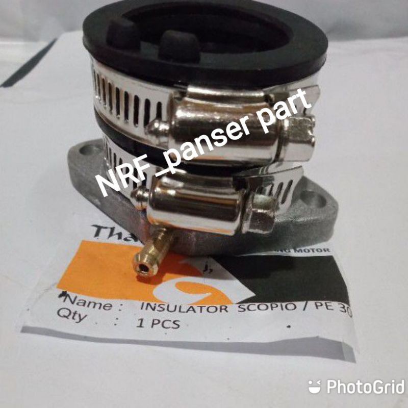 Jual MANIPUL SCORPIO PE 28/INTEK MANIFUL INSULATOR INTAKE CARBU RUBAHAN ...