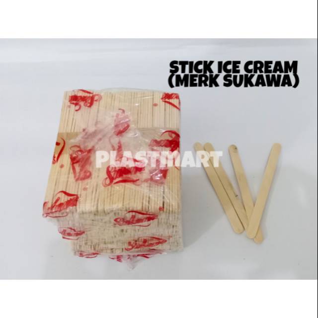 Jual STICK Kayu Ice Cream SUKAWA (Bahan Kayu) | Shopee Indonesia