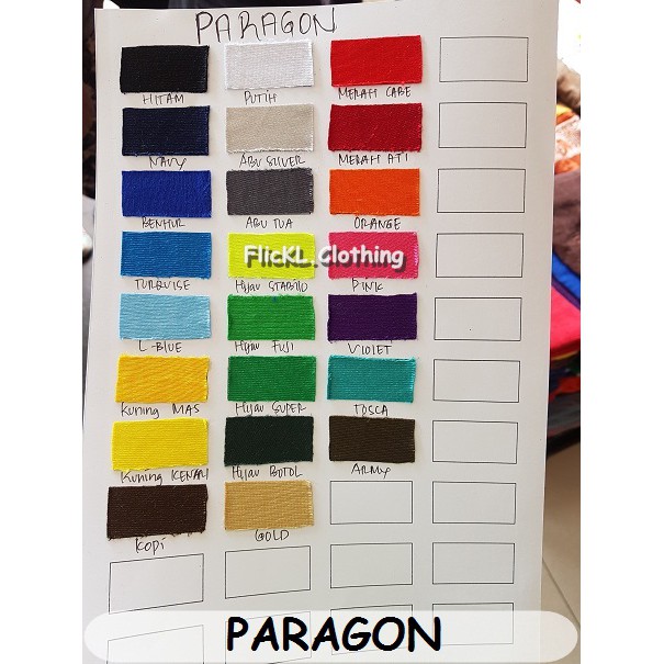 Jual Kain Paragon Taiwan Bahan Paragon Taiwan Mengkilat Glossy Kilo ...