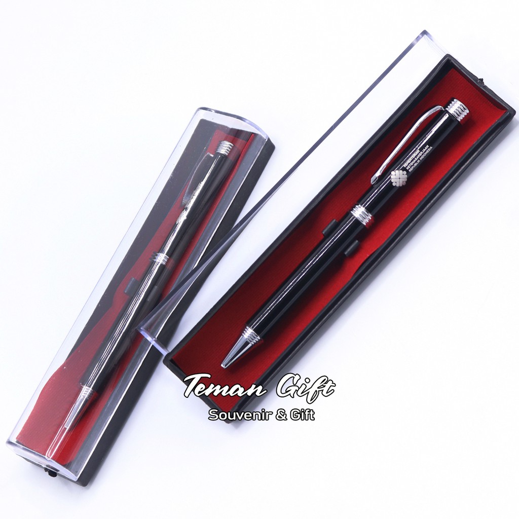 Jual Pen Paku Metal Pulpen Stainless Custom Laser Grafir Logo Nama PM ...