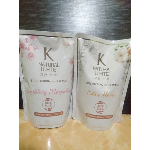 Jual K-Natural White Brightening Body Wash 400 ml | Shopee Indonesia
