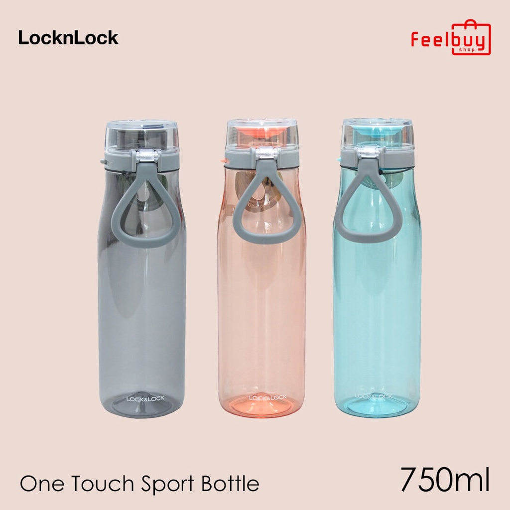 Jual LocknLock One Touch Sport Bottle 750ML - ABF685 | Shopee Indonesia
