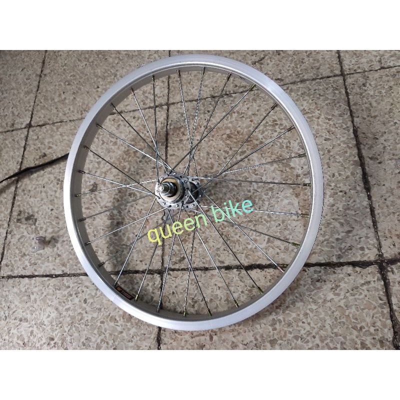 Jual Rim Sepeda Velg Peleng Sepeda 18 Bmx Mini Ctb Alloy Almini Komplit ...