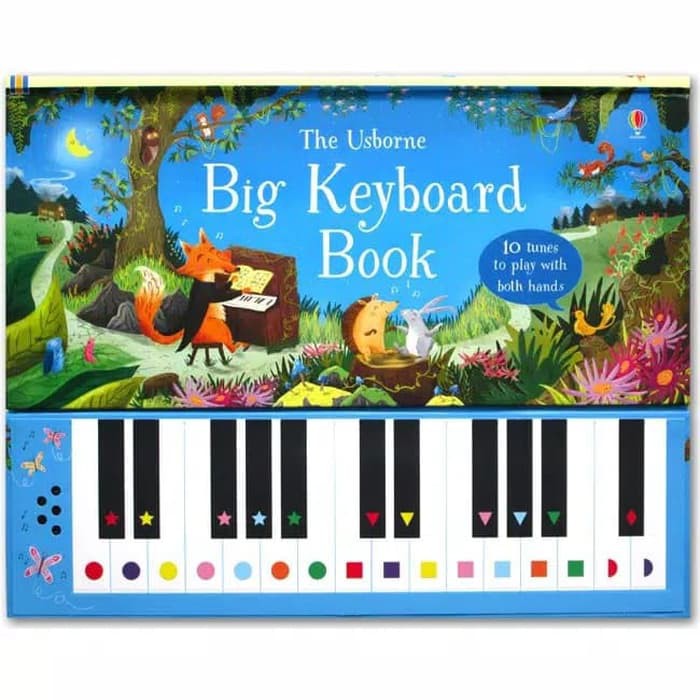Jual The Usborne Big Keyboard Book (10 tunes to play with both hands ...