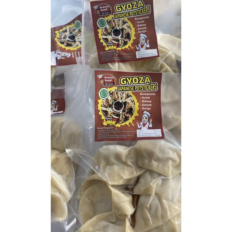 Jual GYOZA CHICKEN DIMSUM FROZEN / SWEKIAU AYAM UDANG HALAL | Shopee ...
