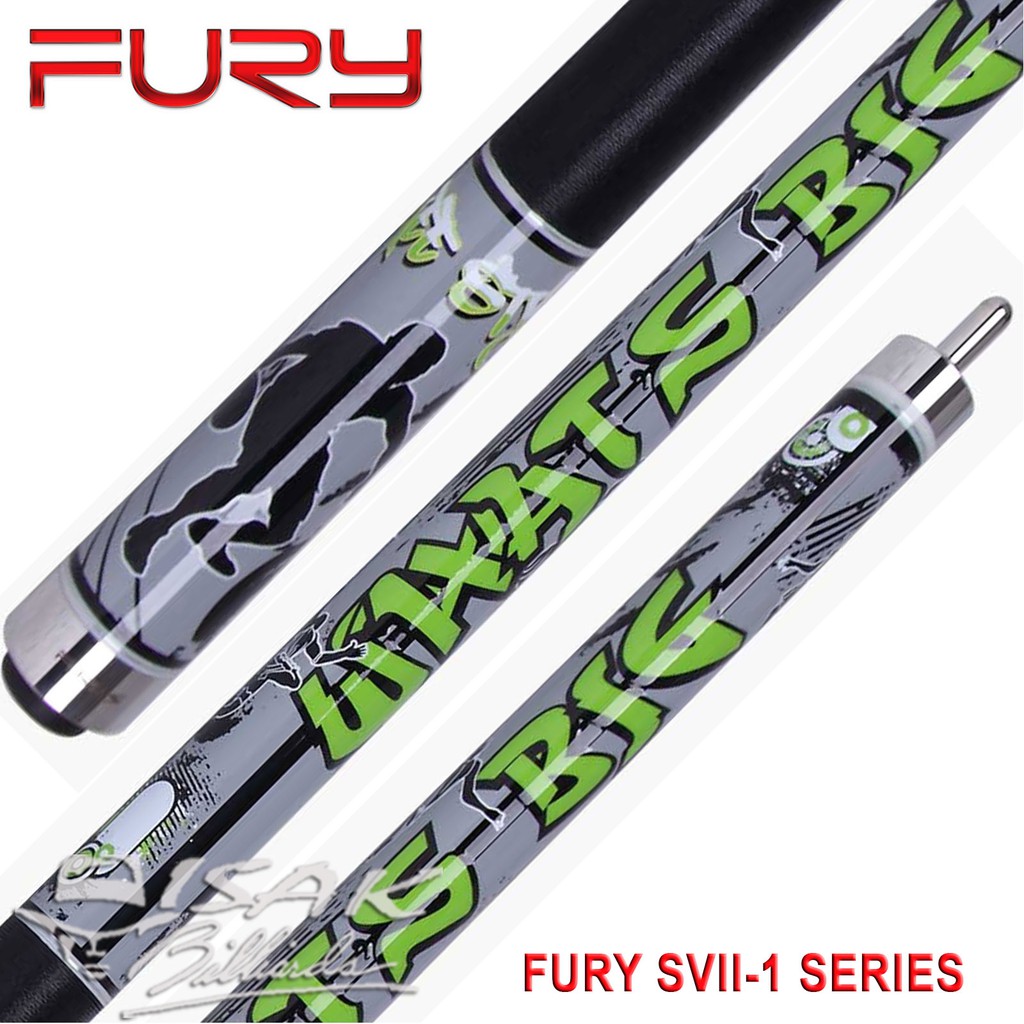 Jual Fury SVII-1 Billiard Pool Cue - Street Art Edition - Stik Biliar ...