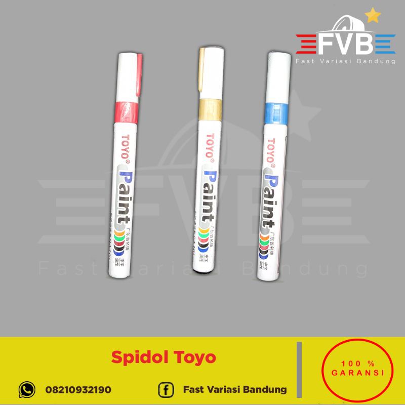 Jual spidol toyo paint original ban / TOYO PAINT segel fastVarBDG ...