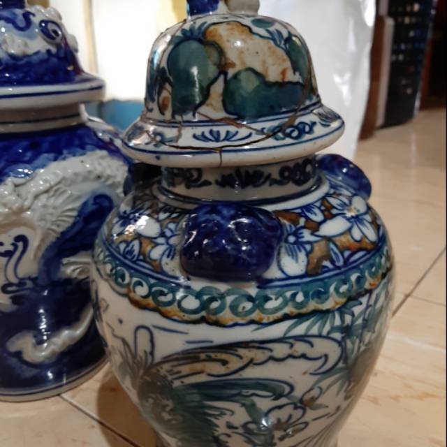 Jual Guci Antik NAGA EMAS China | Shopee Indonesia