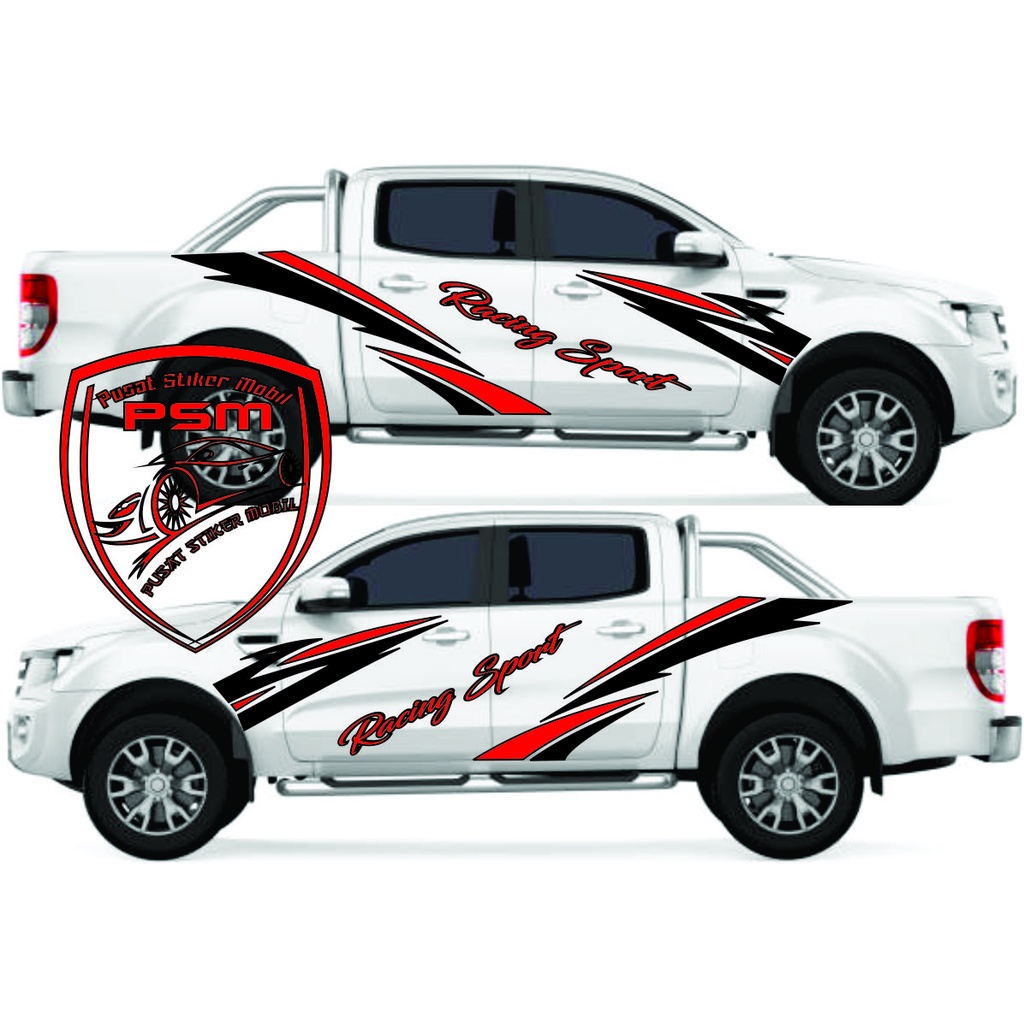 Jual Stiker mobil ranger hilux stiker mobil ranger hilux keren | Shopee ...