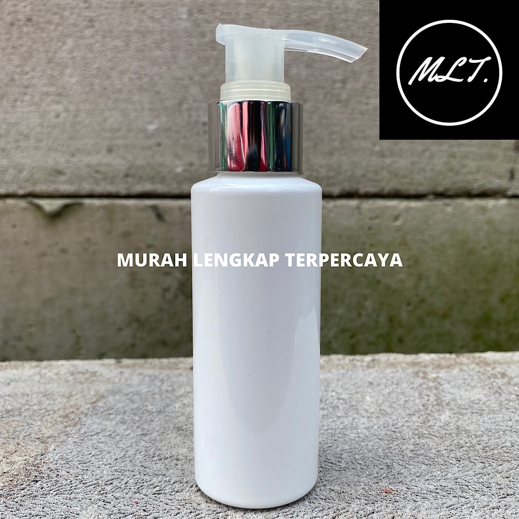 Jual BOTOL PUMP LOTION 100ML RF PUTUH PUMP SILVER | Shopee Indonesia