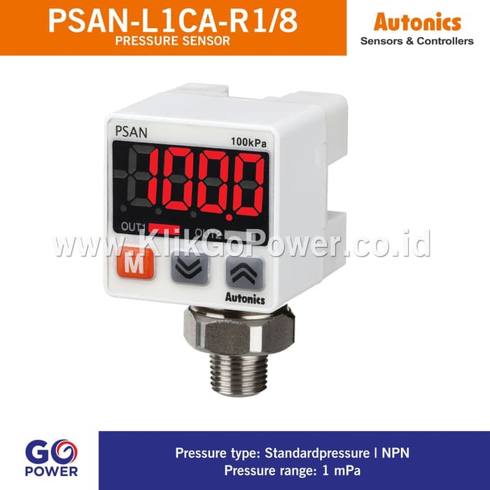 Jual Autonics PRESSURE SENSOR PSAN-L1CA-R1/8 | Shopee Indonesia