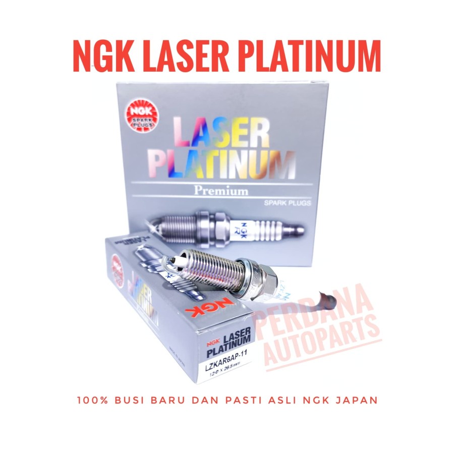 Jual Busi NGK Laser Platinum LZKAR6AP11 Asli Original, Made in Japan ...