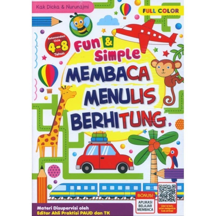 Jual Buku Fun & Simple Membaca Menulis Berhitung Rajawali | Shopee ...