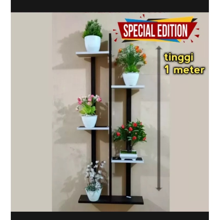 Jual Rak dekorasi rumah minimalis spesial rak 1 meter - WR1MLT4 ...