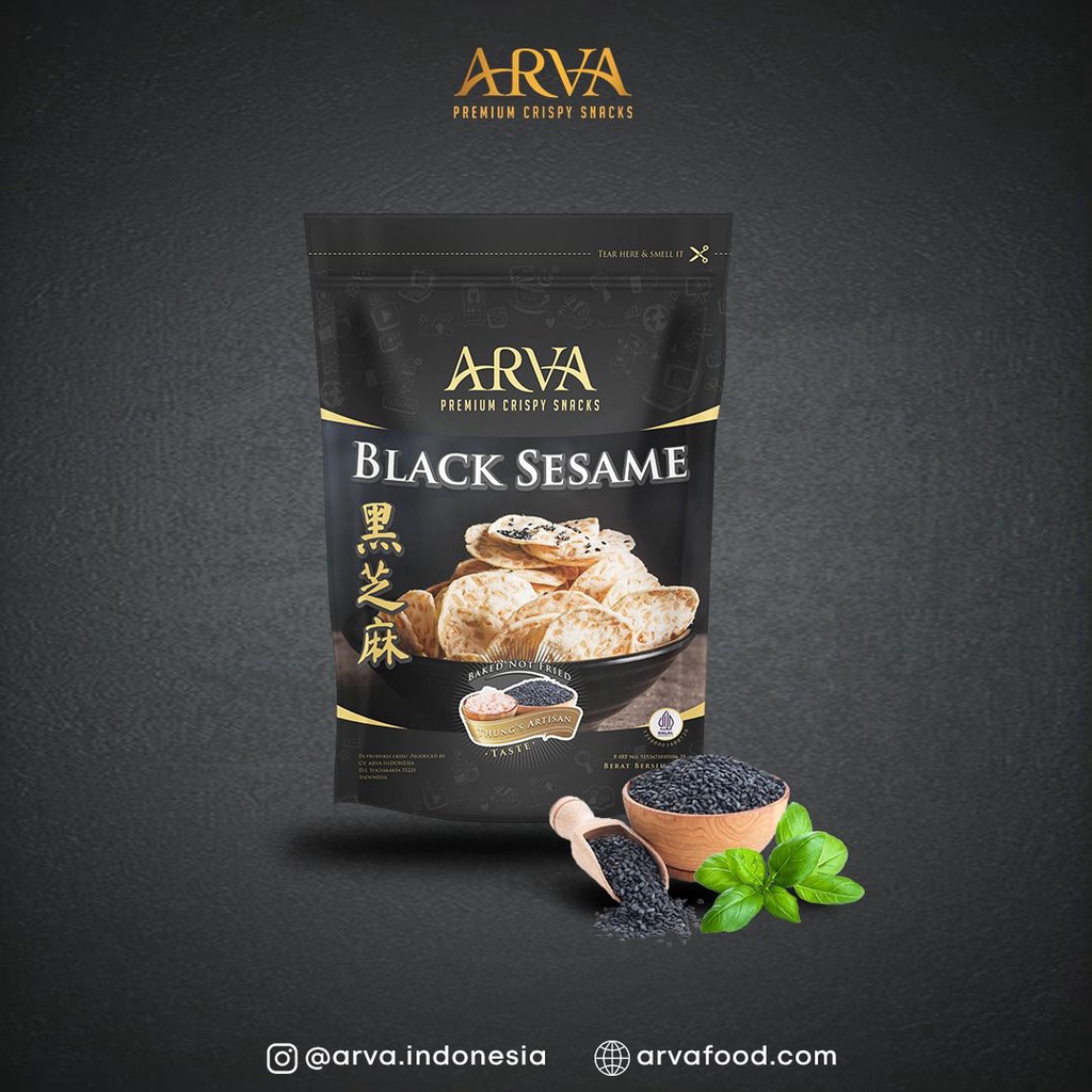 Jual Arva - Keripik Tempe - Crispy Tempe - Truffle - Mala - Honey ...