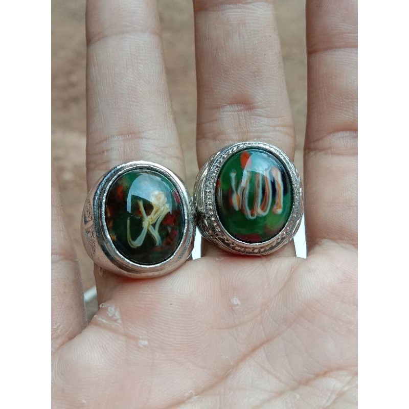 Jual akik pancawarna motip (lapad Allah Muhammad) | Shopee Indonesia