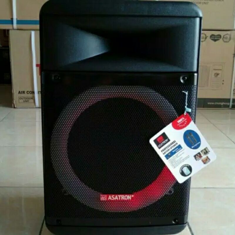Jual Speaker Portable Wireless ASATRON PUMA 12 inch | Shopee Indonesia