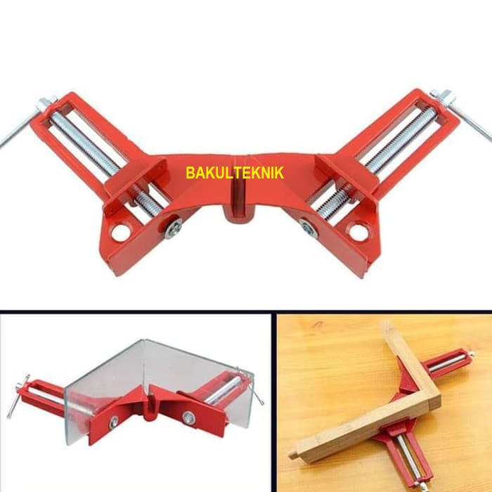 Jual clamp siku / klem siku / klem sudut / corner clamp | Shopee Indonesia