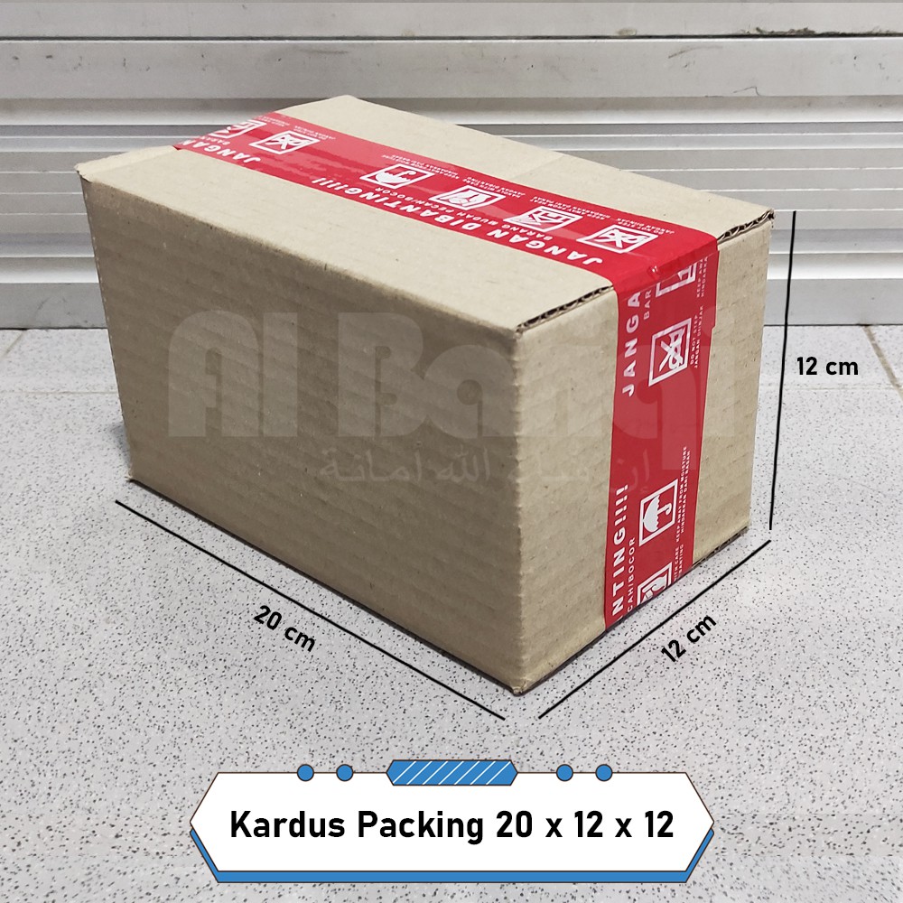 Jual Kardus Packing ukuran 20cm x 12cm x 12cm 10 pcs | Shopee Indonesia