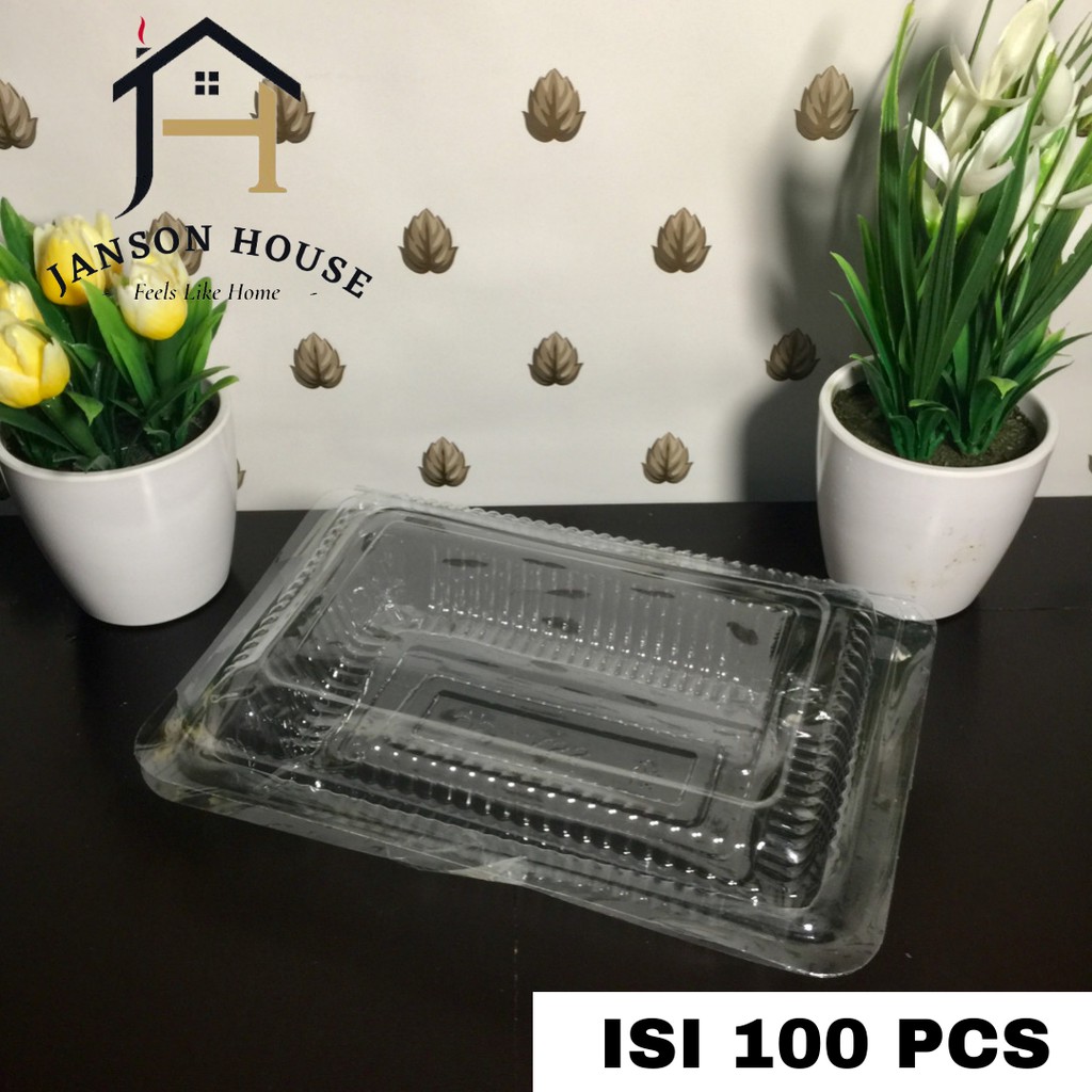 Jual Mika Plastik Bening / Mika Kue / Mika Nasi Kuning Food Grade Ukuran Besar Isi 100 Pcs ...