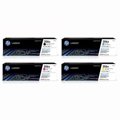Jual Tinta Toner HP 206A Cartridge LaserJet Black, Magenta, Yellow ...