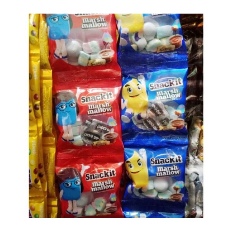 Jual Snackit marsmelow ( 1renceng 10pcs ) | Shopee Indonesia