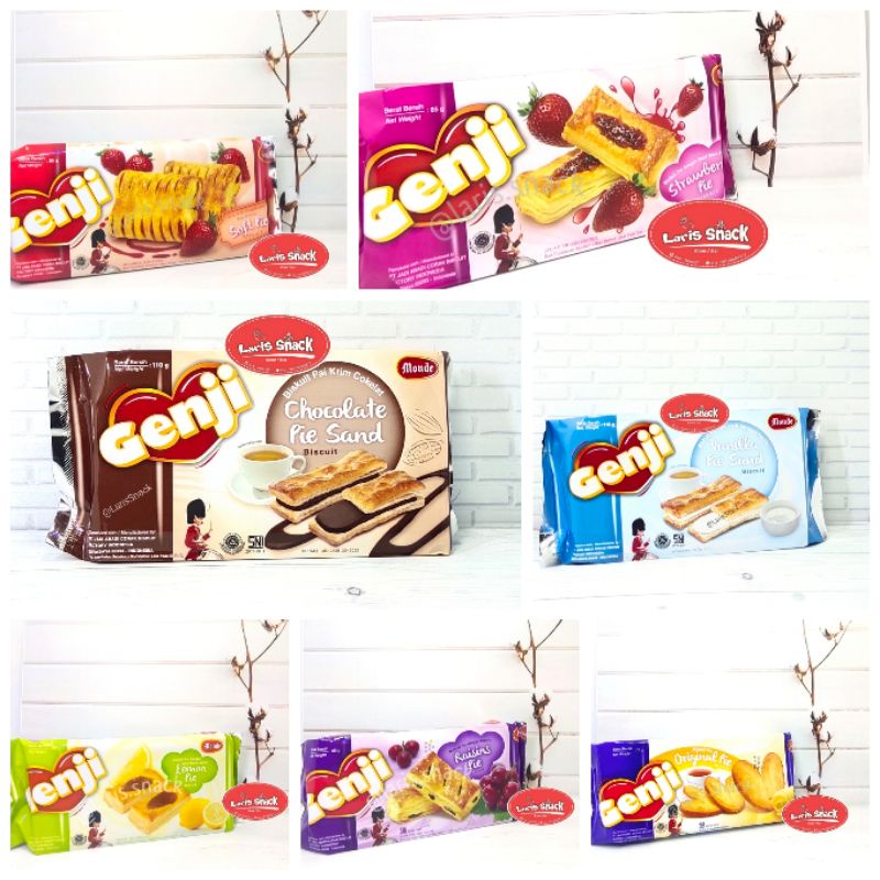 Jual Biskuit Monde Genji Soft Pie All Variant 70-85gr | Shopee Indonesia