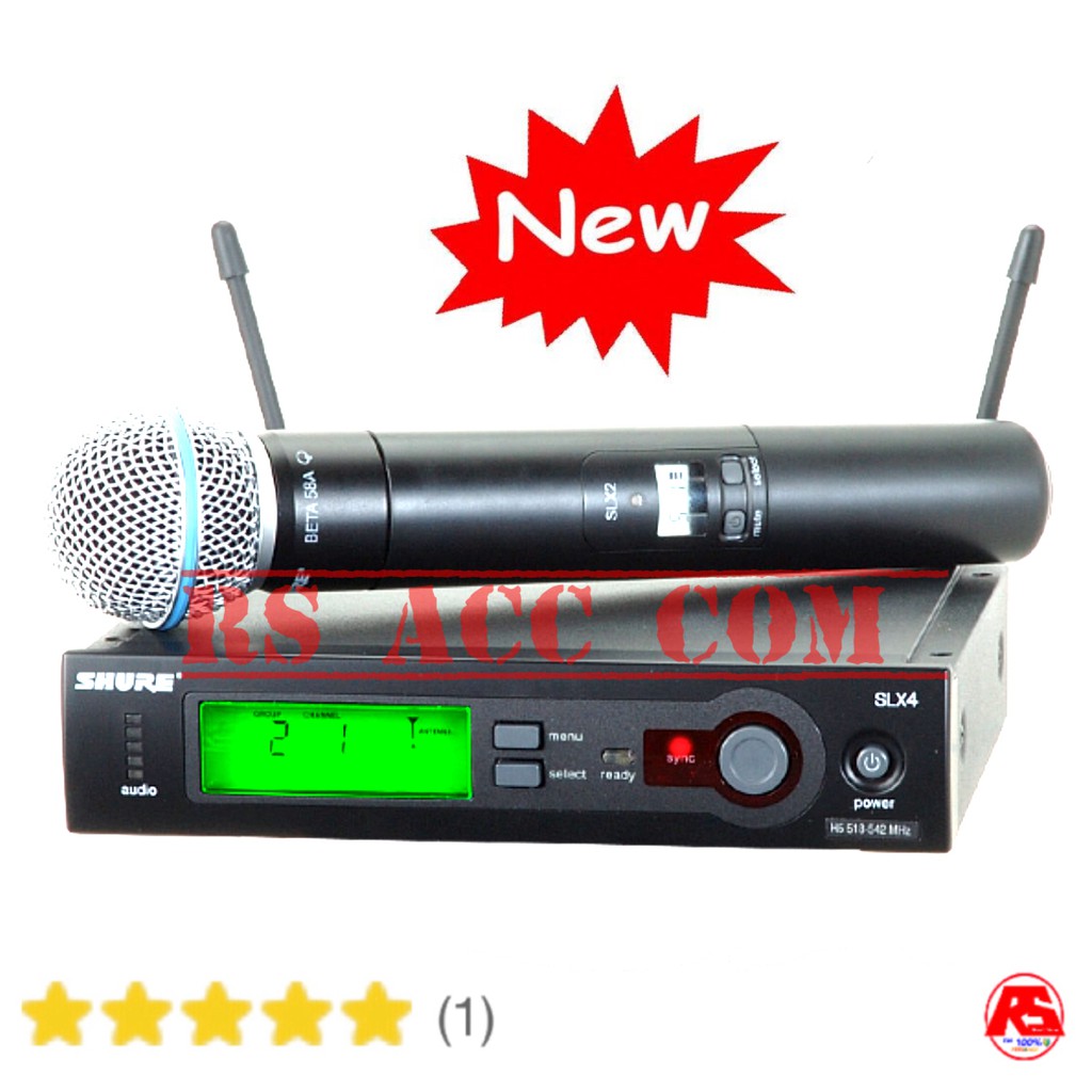 Jual Mic Wireless Shure SLX 24 / Beta 58 ( ORIGINAL ) | Shopee Indonesia