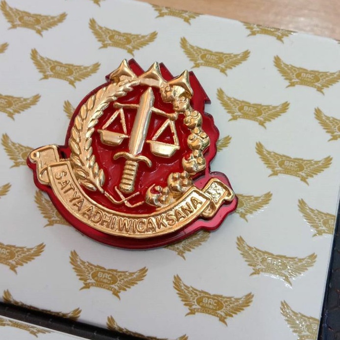 Jual (COD AKTIF) Pin Lencana Kejaksaan JAKSA - Merah | Shopee Indonesia