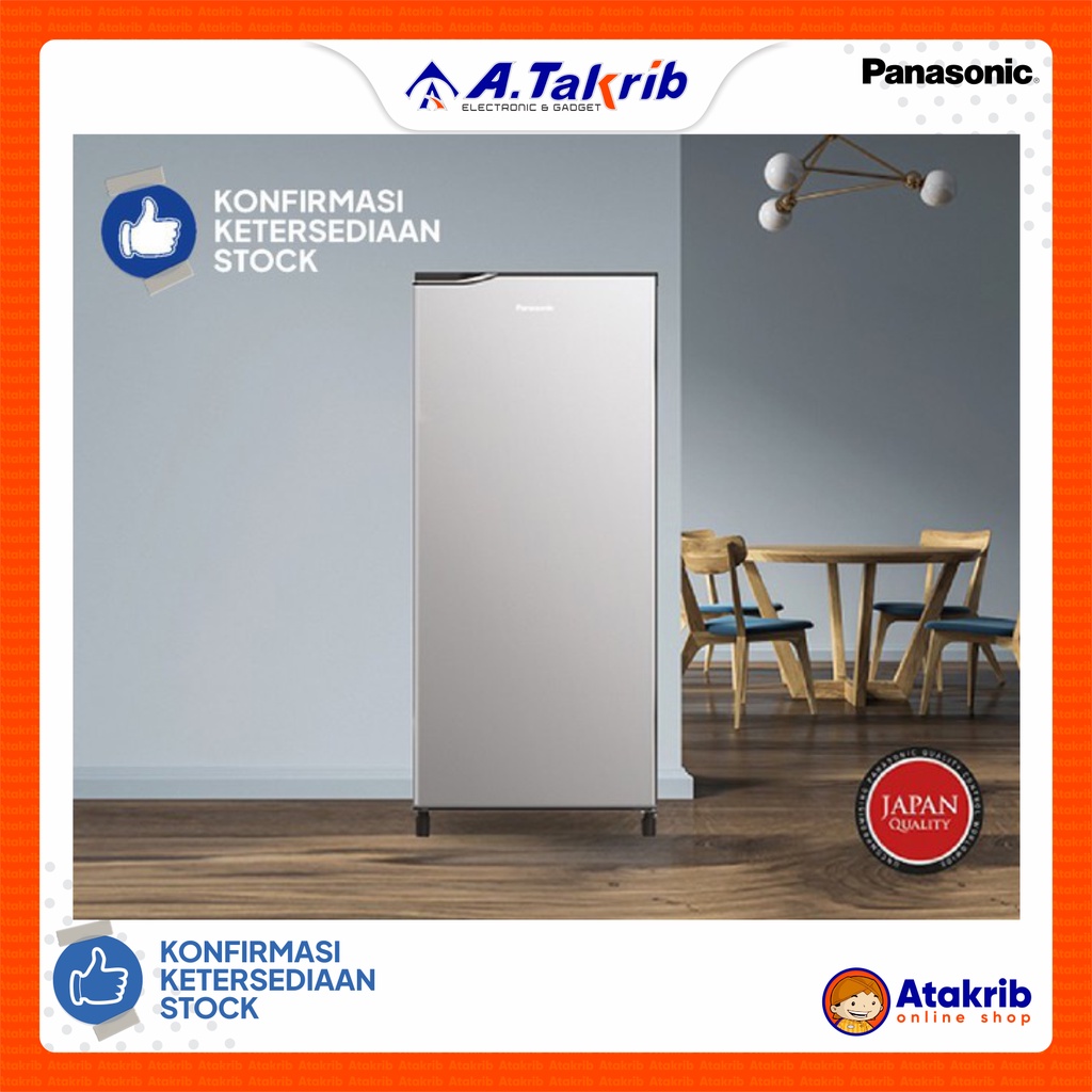 Jual PANASONIC KULKAS 1 PINTU NR-AF171S-S | Shopee Indonesia