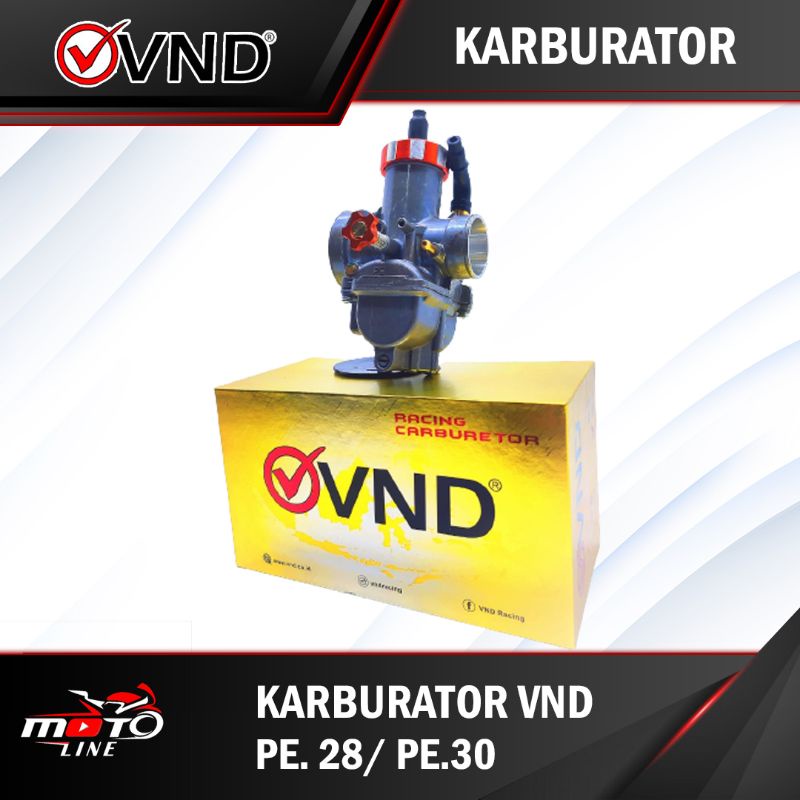 Jual Karburator VND Racing PE. 28 30 | Shopee Indonesia