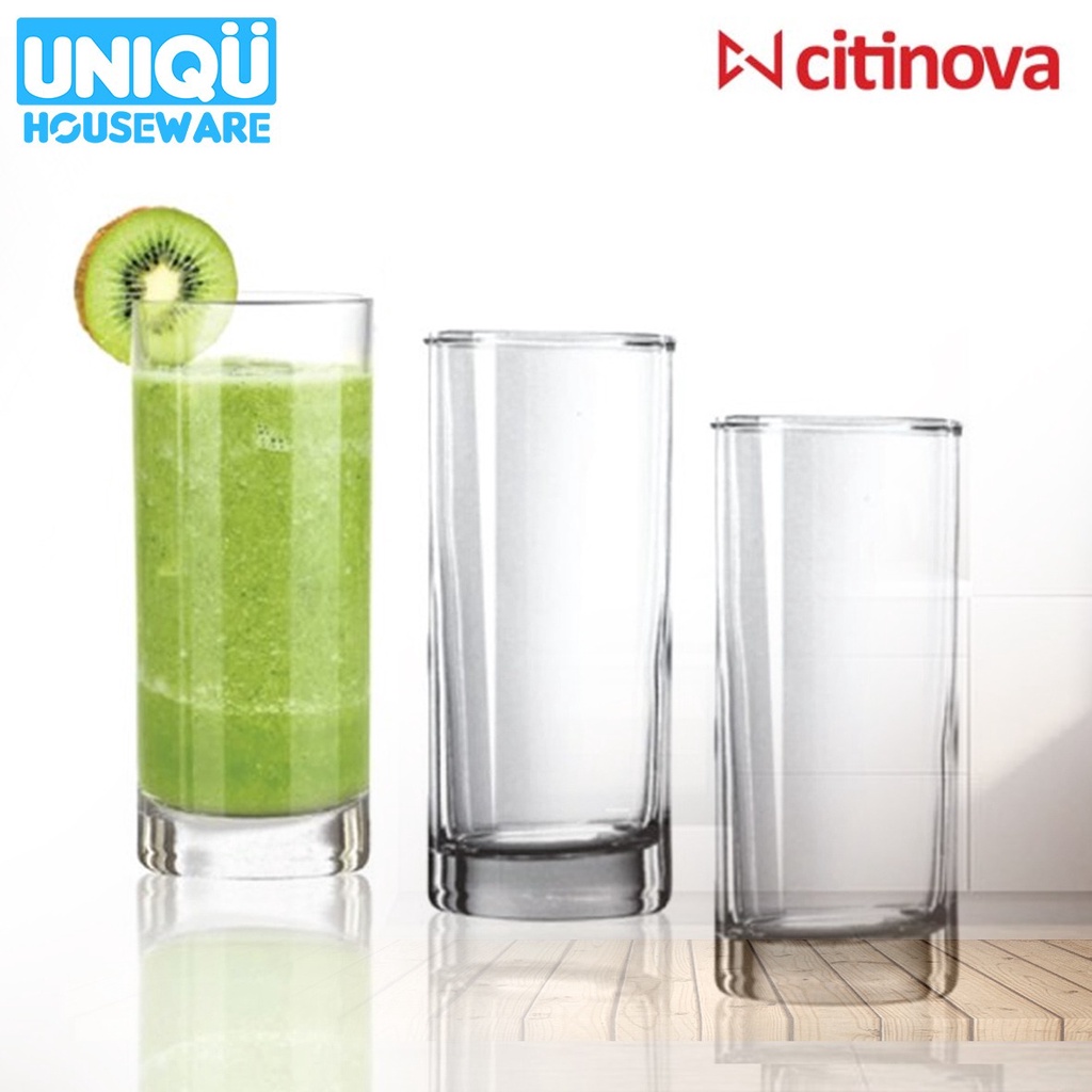 Jual Gelas Set Kaca Citinova Swiss Isi 6 Pcs Gelas Jus Set Isi 6 (6 x ...