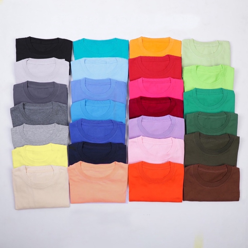 Jual KAOS POLOS LENGAN PENDEK COTTON COMBED 30S SATUAN POLOSAN SIGN ...
