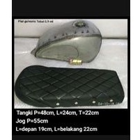Jual tangki triumph dekok plus jok japstyle costum jog brastyle sporter ...