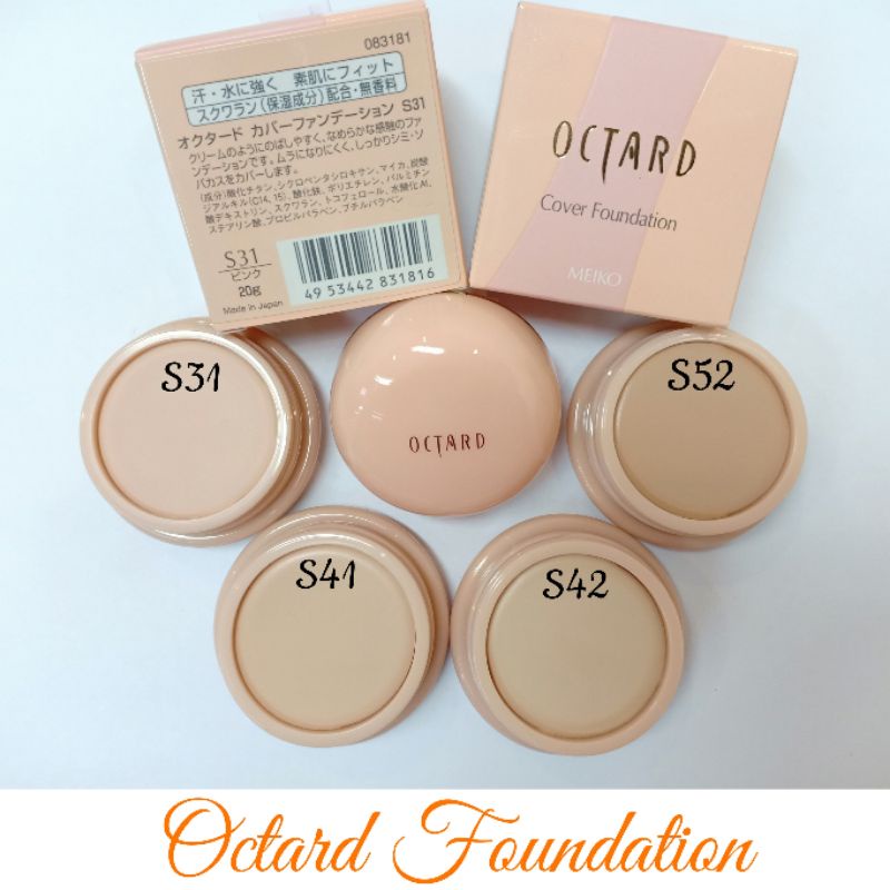 Jual OCTARD Foundation Original Japan | Shopee Indonesia