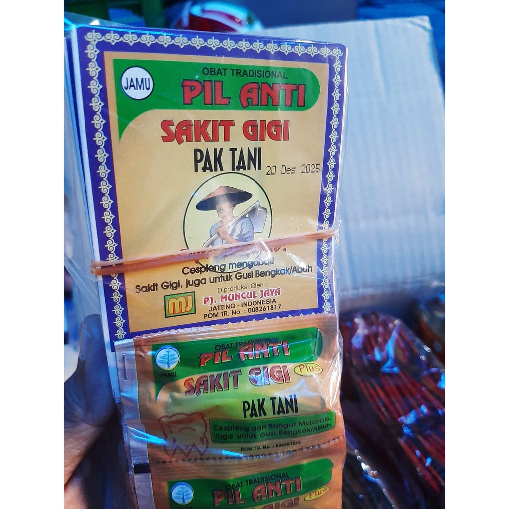 Jual Pak Tani Sakit Gigi (isi 5 hanger) | Shopee Indonesia