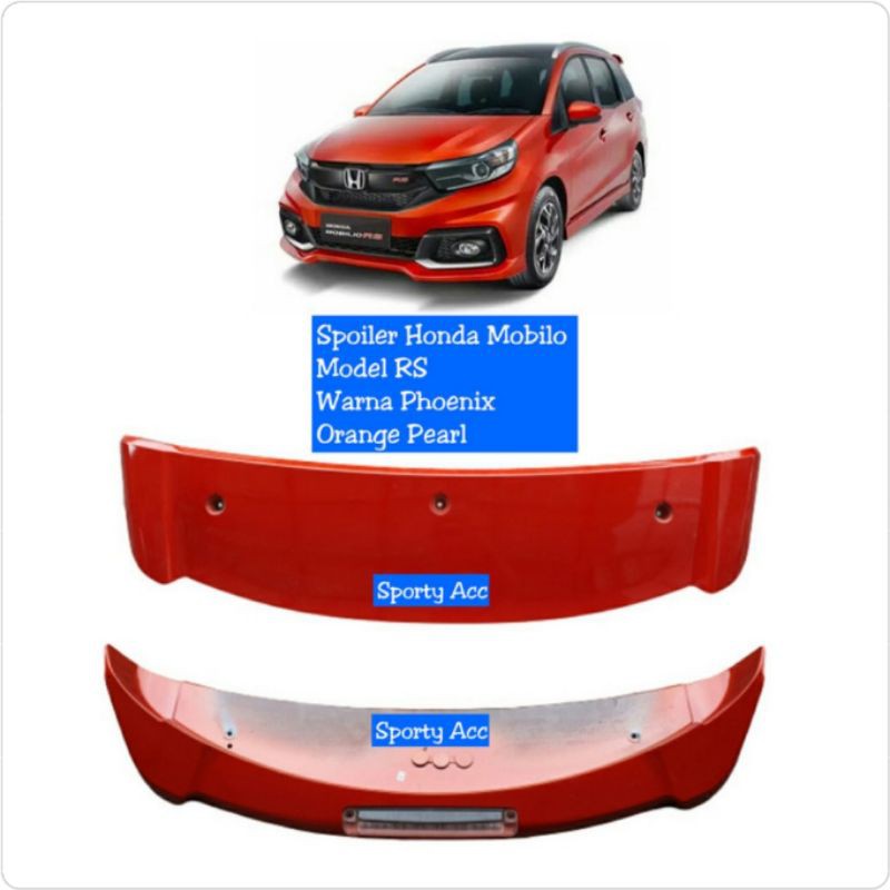 Jual Spoiler Sayap Mobil Mobilio Model RS With Lampu Rem | Shopee Indonesia